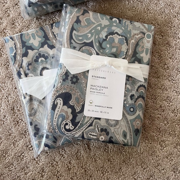 Pottery Barn | Bedding | Pottery Barn Mckenna Paisley Queen Cotton ...